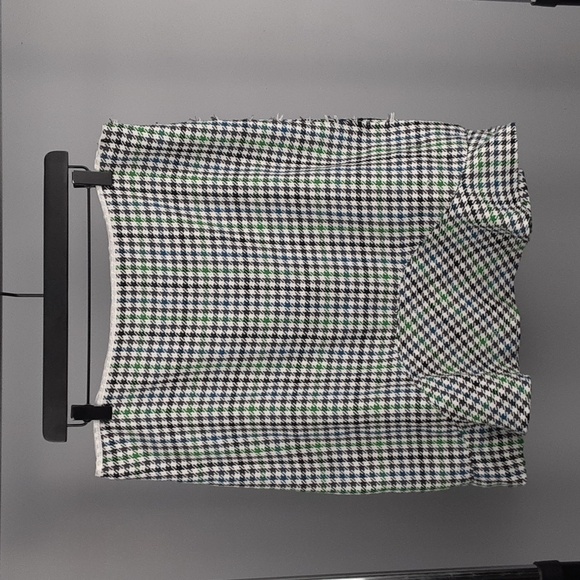 Nine West | Skirts | Nine Company Checkered Ruffle Plaid Skirt | Poshmark